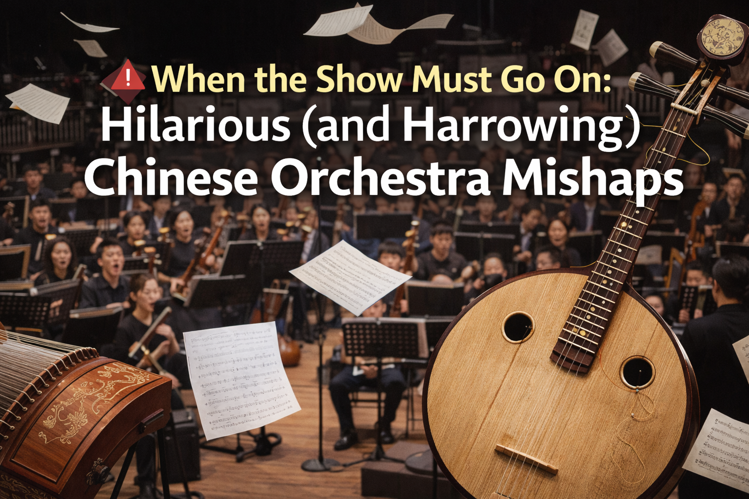 When the Show Must Go On: Hilarious (and Harrowing) Chinese Orchestra ...